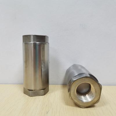 China SS304 Cryogenic Check Valve NPT Thread Vertical Lift Non Return For LO2 LN2 LAr LNG LCH for sale