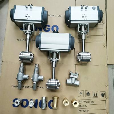 China SS304 Cryogenic Check Valve NPT Thread Vertical Lift Non Return For LO2 LN2 LAr LNG LCH for sale