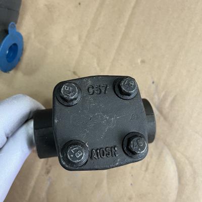 China A105 Forged Steel Swing Check Valve 1/2 Inch Class 800 BSP Threaded Socket Weld For 425 Degree Steam for sale