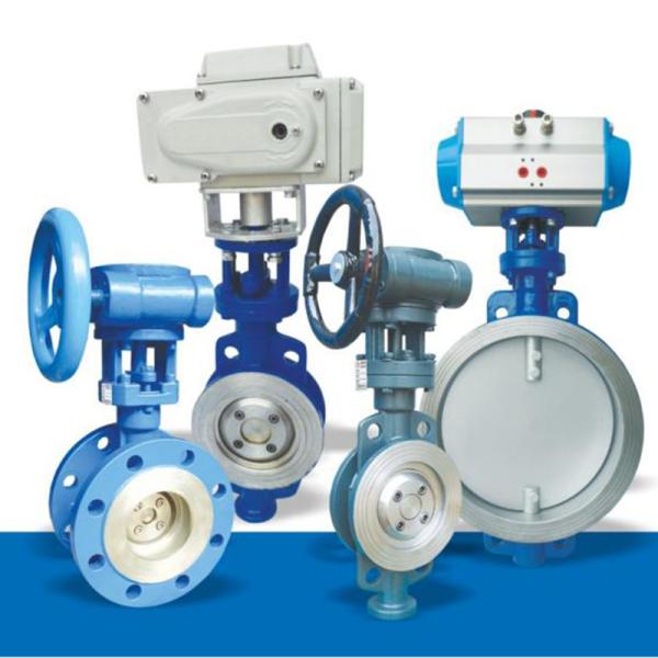 Quality Songo triple eccentric hard-sealed wafer butterfly valve  stainless steel 304 with worm wheel 425 degree for sale