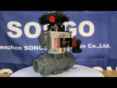 Pneumatic Actuator valve