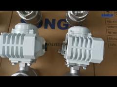 ss304 female thread electric actuated ball valve ac220v motorized on off type 2inch dn50 2 piece