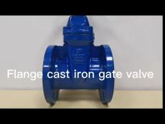 Cast Iron Soft Sealing Non Rising Stem GGG50 Gate Valve For You