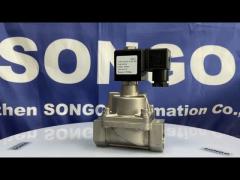 50bar Stainless Steel Solenoid Valve Female Thread High Pressure For Water Gas Oil For You
