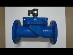 Cast Iron Flange Solenoid Valve Normally Closed 220VAC For Water