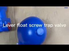 lever float steam trap valve 3/4 inch 16bar 25bar carbon steel bsp threaded