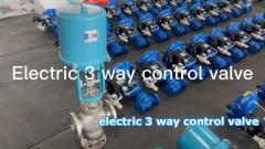 electric 3 way control valve