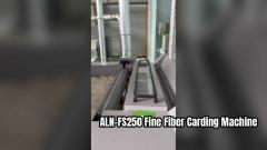 ALN-FS250 Textile Waste Fine Carder for High Uniform Fiber Web