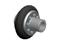 China Custom Made LLA Type Tire Flexible High Efficiency Tyre Flex Coupling for sale