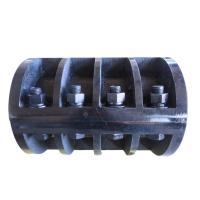 China Cast Iron Clamp Flange Rigid Coupling Lightning Protection High MTBF for sale