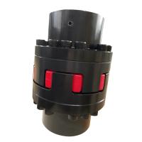 China Zero Voltage Switching Double Flange Spider Flexible Jaw Coupling for sale