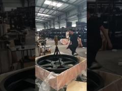 La puleggia di cinghia del motore V della ruota GG25 d'acciaio ha personalizzato la puleggia del compressore d'aria