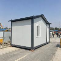 China Construction Site Temporary Office Quick Assembly Bolt Connected Prefab Box House With Windproof Structure for Worker Dormitory for sale