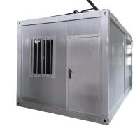 China Modern 20FT Rectangle Shipping Container House Flat Pack Modified Steel Container for Apartment UseModular Tiny House for sale