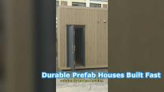 High Quality Prefabricated Steel Houses Professional Build