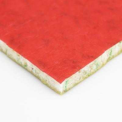 China Tapete não tecido vermelho da espuma do plutônio da esponja que acolchoa 11mm 12mm à venda
