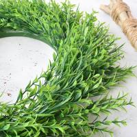 China Artificial Plant Wall Panels 42cm PE PP Waterproof Wedding Decoration for sale