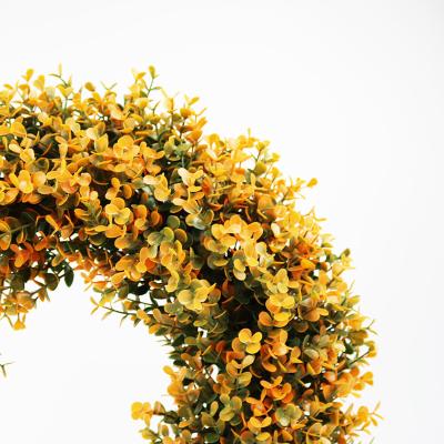Cina L'eucalyptus lascia i pannelli di parete artificiali della pianta di plastica in vendita