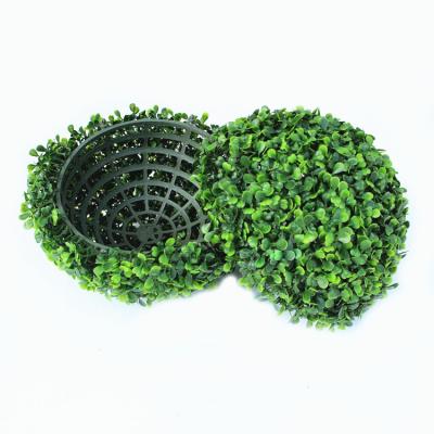 China bolas artificiais da planta do PE de 42cm, do buxo artificial do falso da bola do Topiary da planta dos PP bolas decorativas à venda