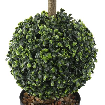 China bolas artificiais da planta do PE de 42cm, do buxo artificial do falso da bola do Topiary da planta dos PP bolas decorativas à venda