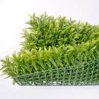China Artificial Grass Wall 4x25m PE PP Green Decorative Foliage for Garden Landscaping for sale