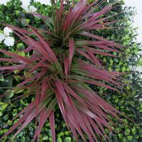 China UV Protected Artificial Greenery Hedge Wall Panel 50x50cm for Decoration for sale