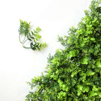Cina Parete verde artificiale su misura di dimensione di colore per nozze di festa decorative in vendita