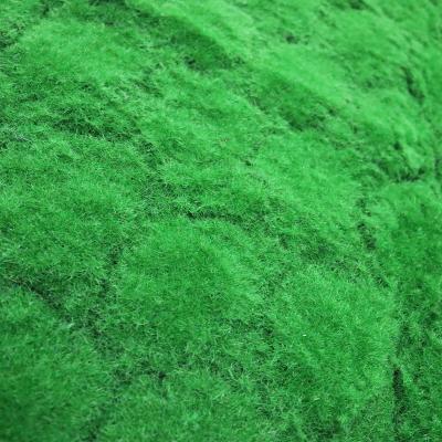Cina Parete artificiale dell'erba verde di falsificazione del paesaggio di Moss Mat 100*100cm del panno dell'interno in vendita