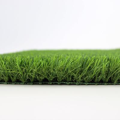 China Het Gazontapijt 4m X 25m van het simulatie Kunstmatig Gras Plastic SBR-Latex Decoratieve Groen Te koop