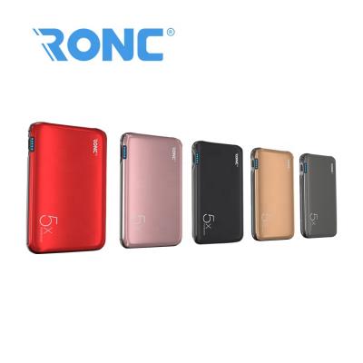 Cina Cheap Promotional Gift Custom Logo 5000mAh Mini Mobile Power Bank Custom Model in vendita