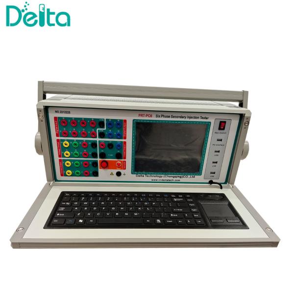 Quality PRT-PC6 Automatic Secondary Injection Six Phase Relay Test Kit for sale