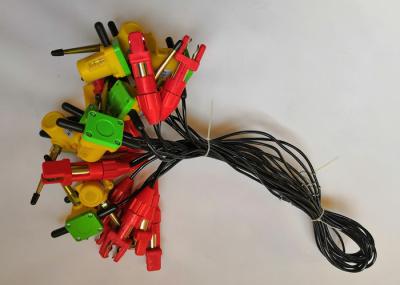 China 40Hz Digital Seismic Geophone Horizontal​ Terminal Split Spring Connector for sale