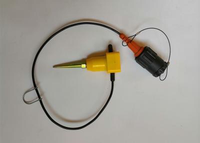 China 60Hz verticale Geophone, Seismische Geophone Sensorkck Mannelijke Schakelaar Te koop