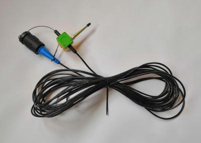 China 60Hz Horizontal​ 2D 3D Geophone KCK Male Connector 1m Leader Cable for sale