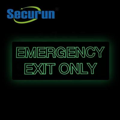 China Hotel Emergency Evacuation Symbols Exit Signs For Safety Escape In The Dark Te koop
