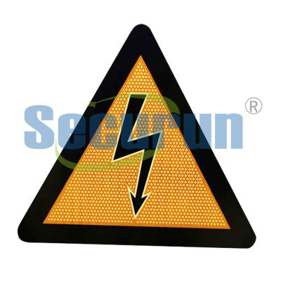 China Safety Warning Danger Shock Hazard Sign for sale