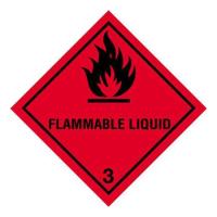 China Danger Flammable Liquid Sign for sale