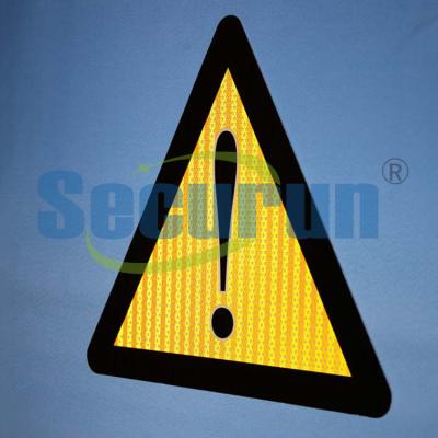 China 30inch Photoluminescent Signage Uitroep Mark Danger Symbol Te koop