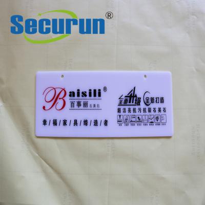 中国 バックライトを当てられた蓄光性表記は紫外線印刷を用いるプラスチック印を刻んだ 販売のため