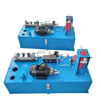China Custom HPU Hydraulic Power Unit 7-35MPa Multi Voltage Low Noise Hydraulic Power Pack HXZC for sale