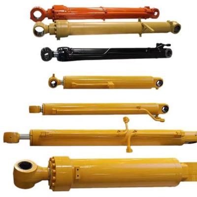 China Excavator Bucket Hydraulic Cylinder Wear Resistant Custom Bore Hydraulic Ram for sale
