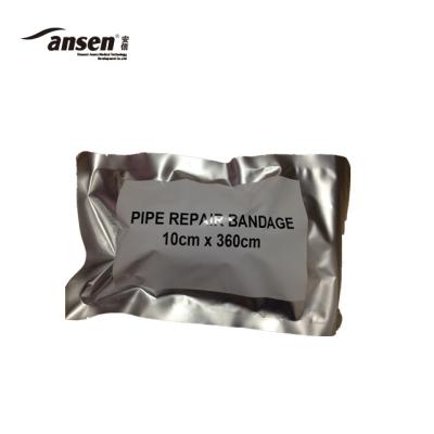 China Impregnated with water-activated resin for repairing pipes fiberglass tape wrap TapeGlass for sale