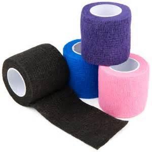 China Elastic Vet Bandage Non Woven Colored Elastic Adhesive Compression Vet Wrap Cohesive Bandage for sale