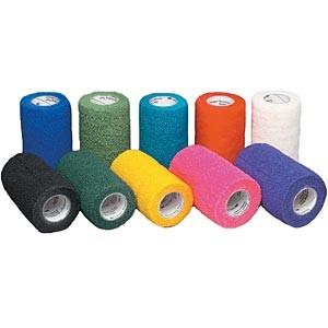 China Hospital grade medical sports custom print colored self adhesive vet wrap cohesive elastic bandage for sale