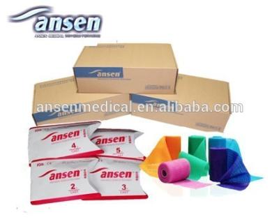 China Medical Consumable Fiberglass Polyurethane Resin Casting Tape for sale