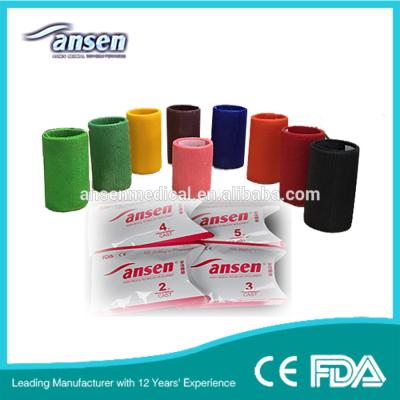 China Medical Consumable Orthopaedic Crepe Bandage Polyurethane Resin Casting tape for sale
