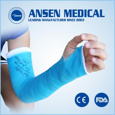 China 2016 Medical Colorful Polyester Orthopedic Fiberglass Synthetic Casting Tape for sale