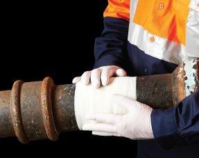 China Syntho-Glass SynthoGlass Water activated Composite Repair Leak Pipe Corrosion Protection wrap Tape for sale
