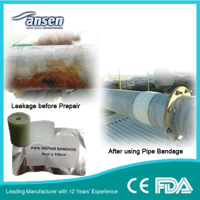 China Pipe Repair Bandage Fittings Kits Cast Bandage Leak Repair Casting Tape Bandage for sale