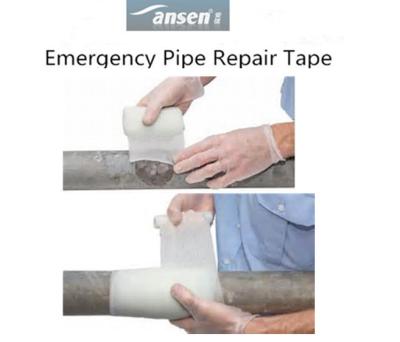China 950PSI Fiber glass Rescure Pipe Repair Tape Easily Repair Pipes and Hoses for sale